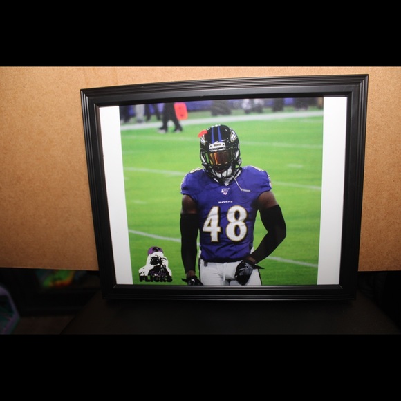 Wall Decor | Baltimore Ravens 8x1 Pictures With Frame | Poshmark